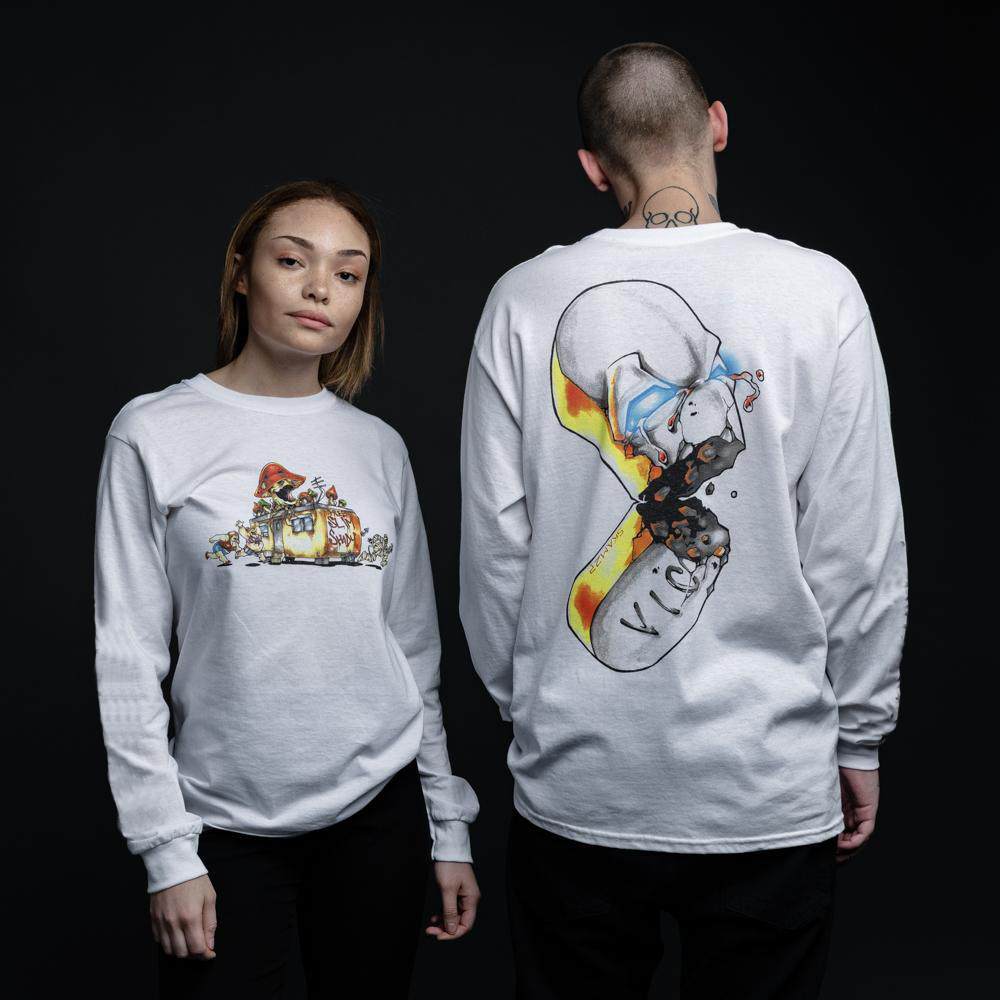 SSLP ILLUSTRATIONS LONGSLEEVE - Official Eminem Online Store
